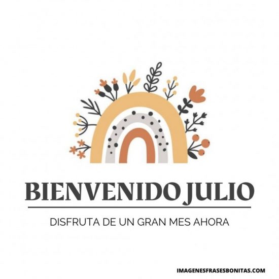 Bienvenido julio 2023: Imágenes de Feliz julio, frases y mensajes